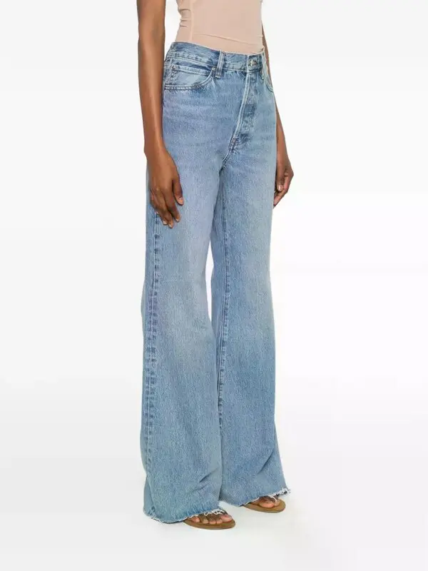 FRAME The Lax Wide-leg Jeans - Blue