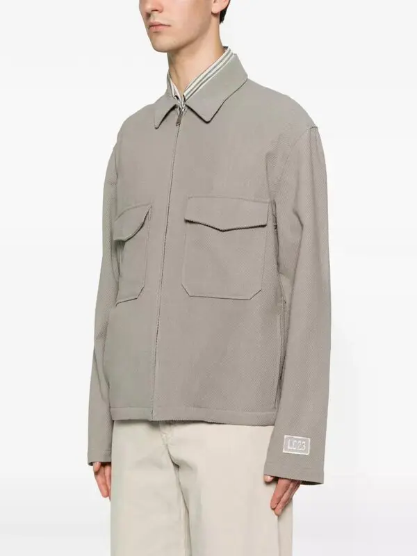 LC23 Twill-weave Flap-pocket Jacket