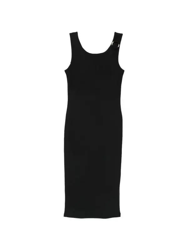 Liu Jo Logo-embroidered Midi Dress