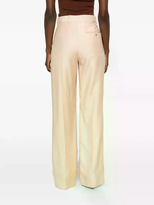 Stella McCartney Pleated Wide-leg Trousers