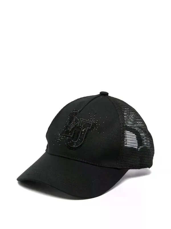 Liu Jo Rhinestone-embellished Baseball Cap - Black