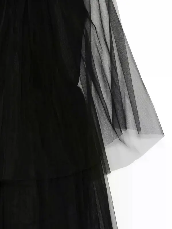 Alchemy Fashions Tulle-layered Flared Dress