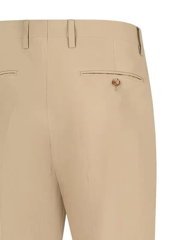 LARDINI Pressed-crease Trousers