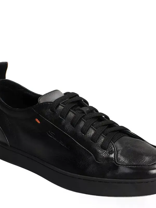 Santoni Gradient-effect Lace-up Sneakers
