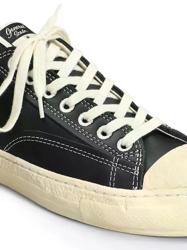 Mihara Yasuhiro Roy Contrast-stitch Leather Sneakers