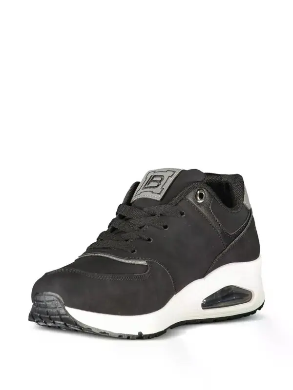 LAURA BIAGIOTTI Logo-patch Crystal-embellished Sneakers