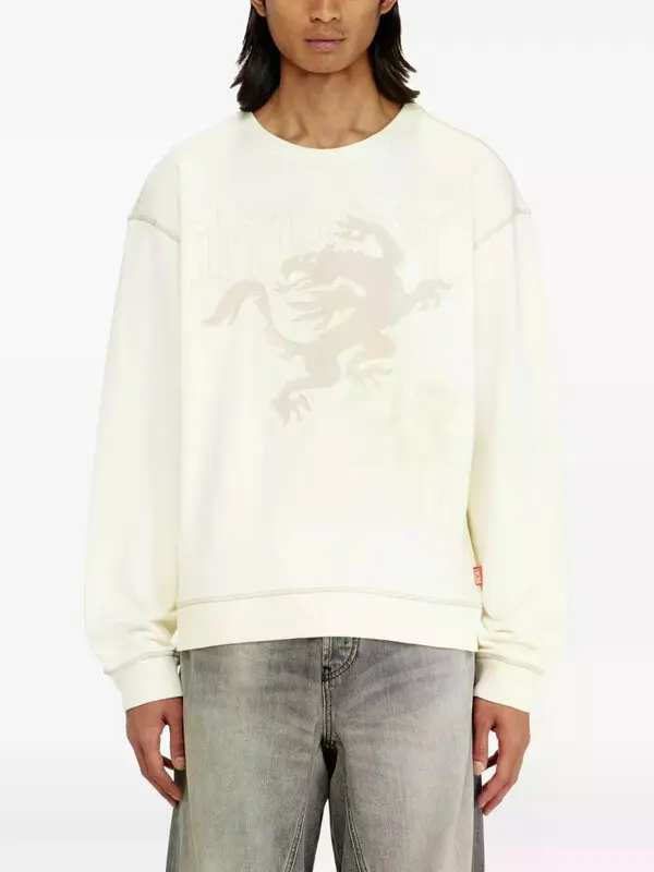 DIESEL® Graphic-print Sweater