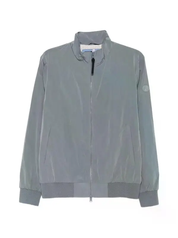 PEOPLE OF SHIBUYA Zip-fastening Bomber Jacket - Grey