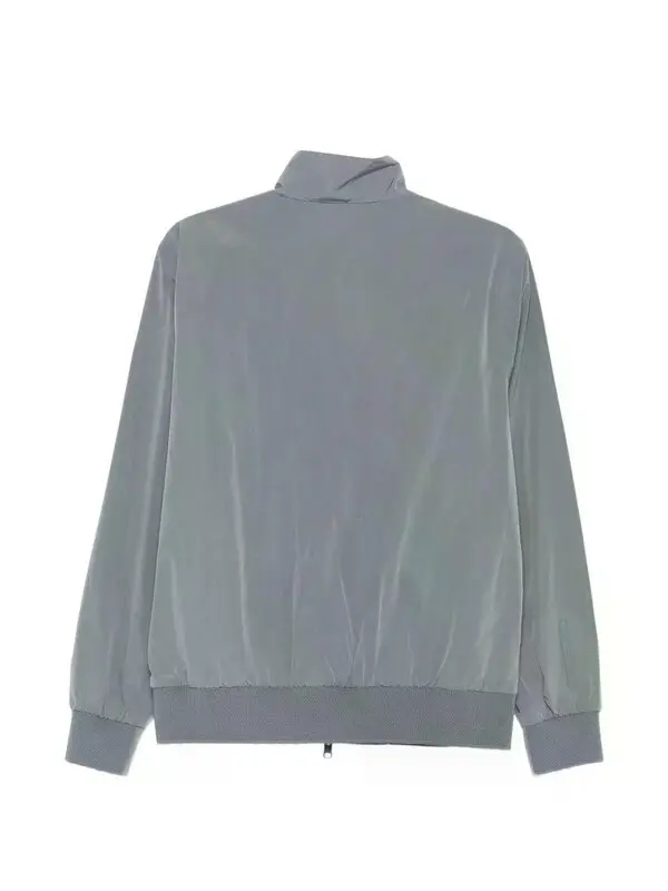 PEOPLE OF SHIBUYA Zip-fastening Bomber Jacket - Grey