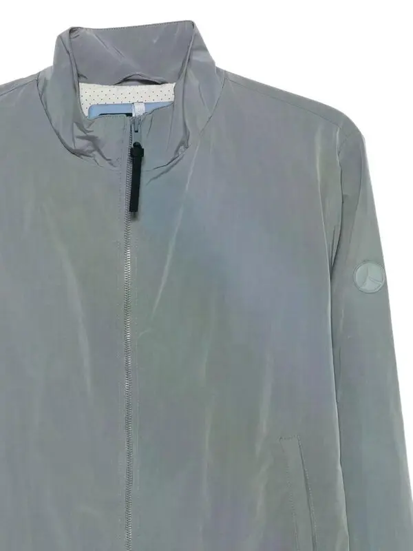 PEOPLE OF SHIBUYA Zip-fastening Bomber Jacket - Grey