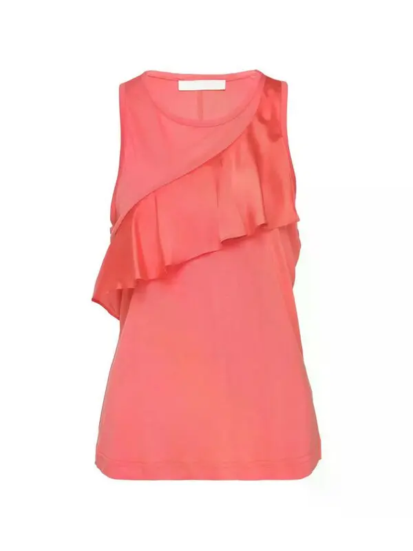 CLUB21 COLLECTION Bonnie Ruffled Jersey Blouse