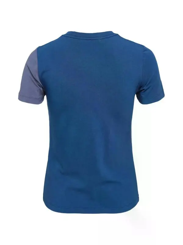 OPEN YY Slogan-print Panelled T-shirt