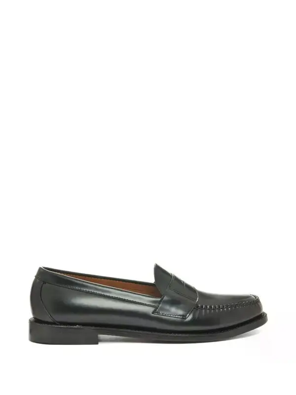 SEBAGO Cayman Leather Penny Loafers - Black