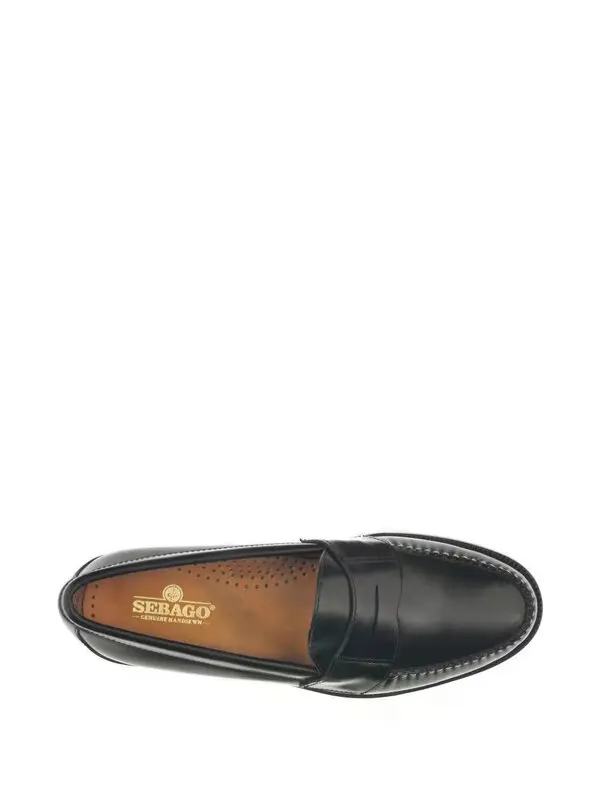 SEBAGO Cayman Leather Penny Loafers - Black