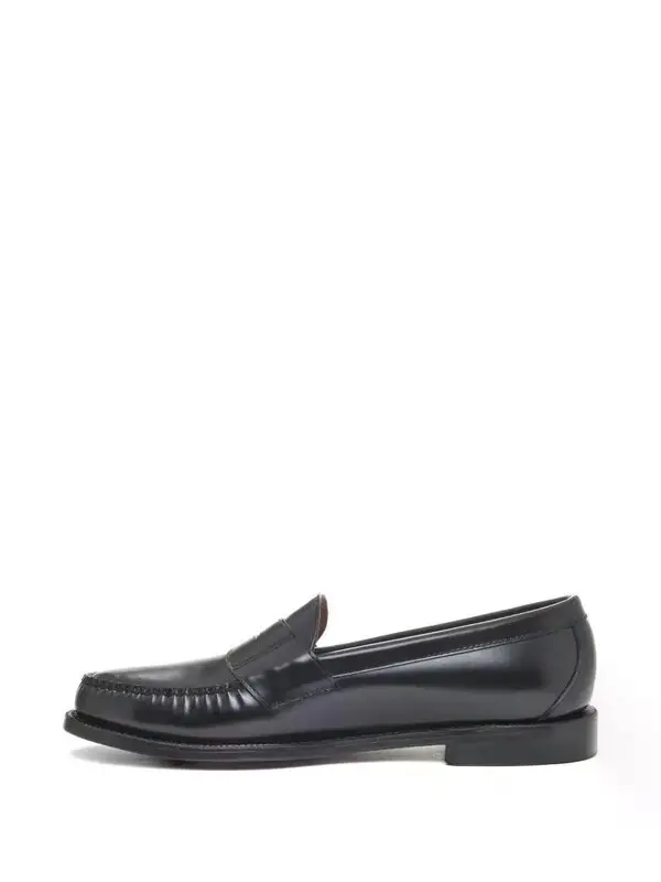 SEBAGO Cayman Leather Penny Loafers - Black