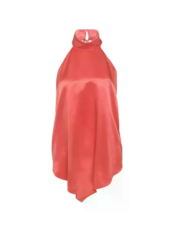 CLUB21 COLLECTION Marina Silk-satin Top