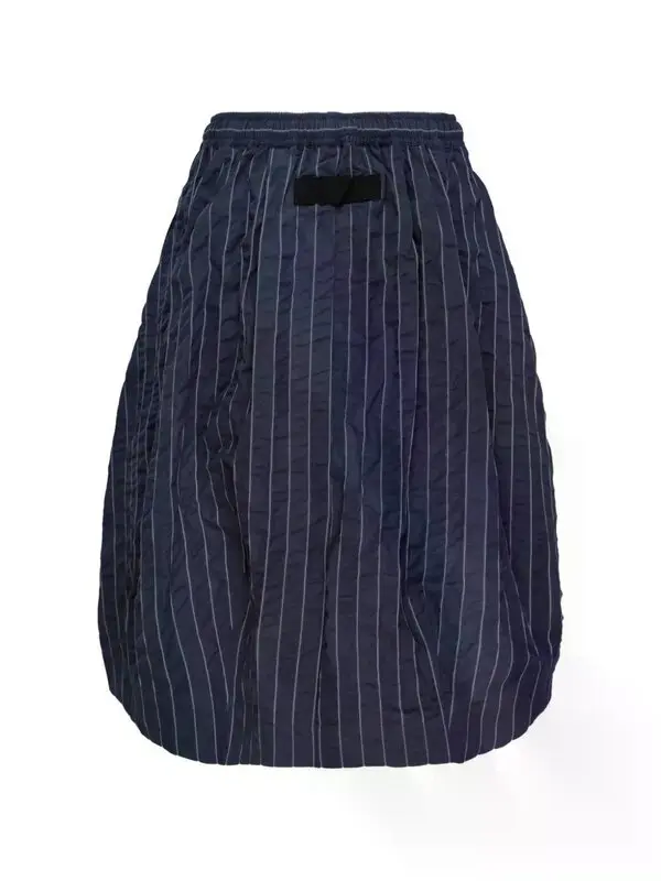 LEE MATHEWS Frances Pinstripe-pattern Skirt