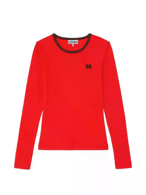 GANNI Long-sleeve T-shirt