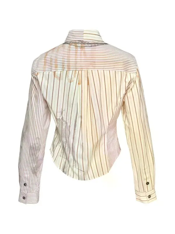 Andersson Bell Trompe-l'oeil Chain-embellished Shirt