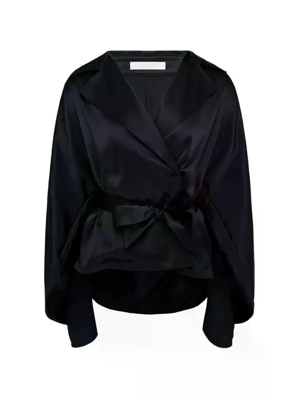 CLUB21 COLLECTION Amelie Silk-satin Jacket