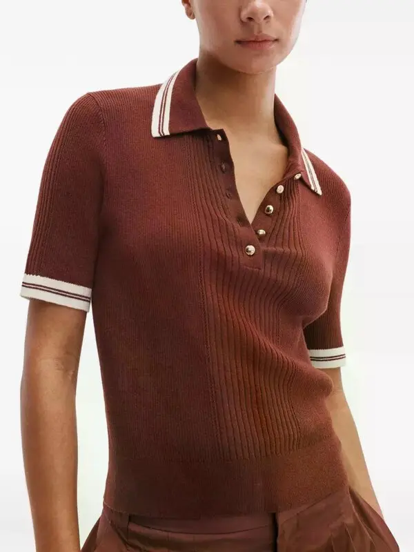 Rag & Bone Laurie Tipped Polo