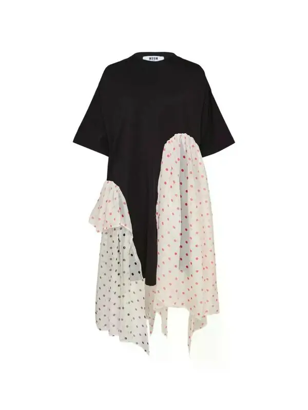 MSGM Polka-dot Layered Dress