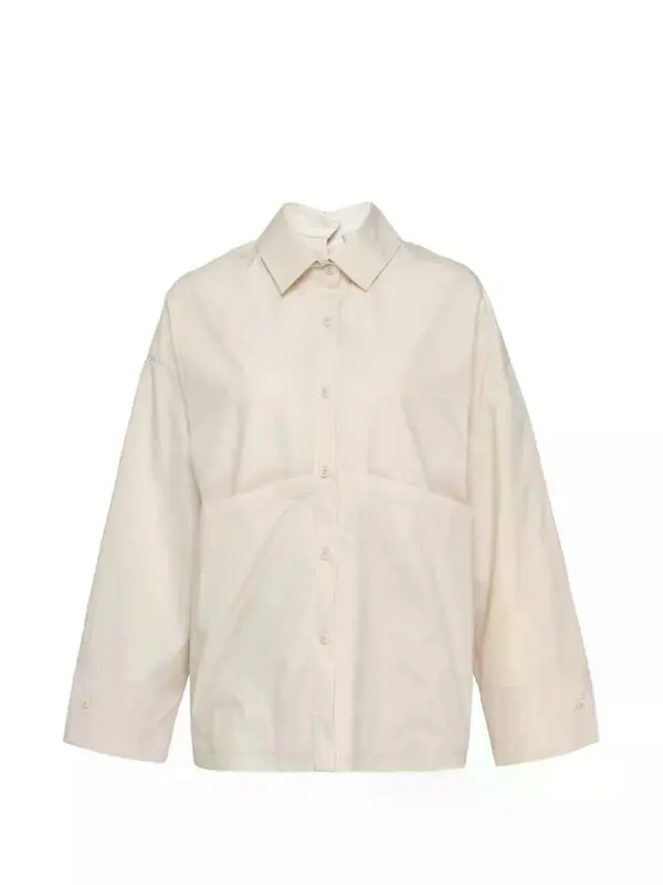LEE MATHEWS Gilbert Button-back Shirt