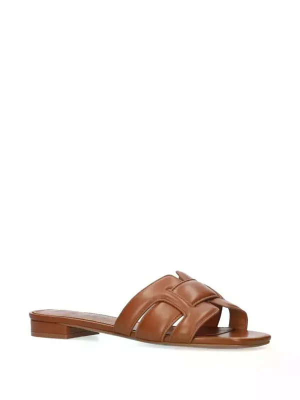 BIBI LOU Holly Interwoven-strap Square-toe Sandals