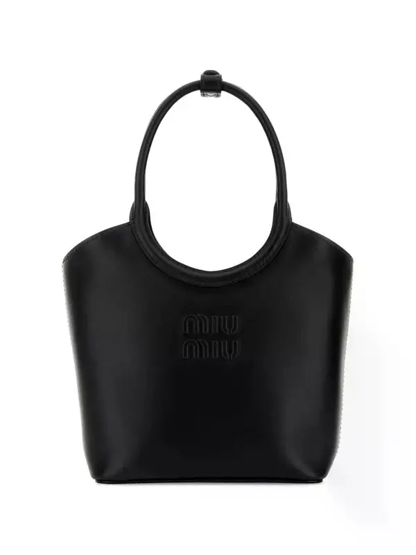 Miu Miu Ivy Leather Tote Bag