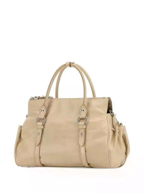 Miu Miu Leather Tote Bag