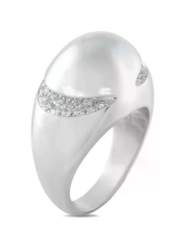 BVLGARI Dome Diamond Signet Ring
