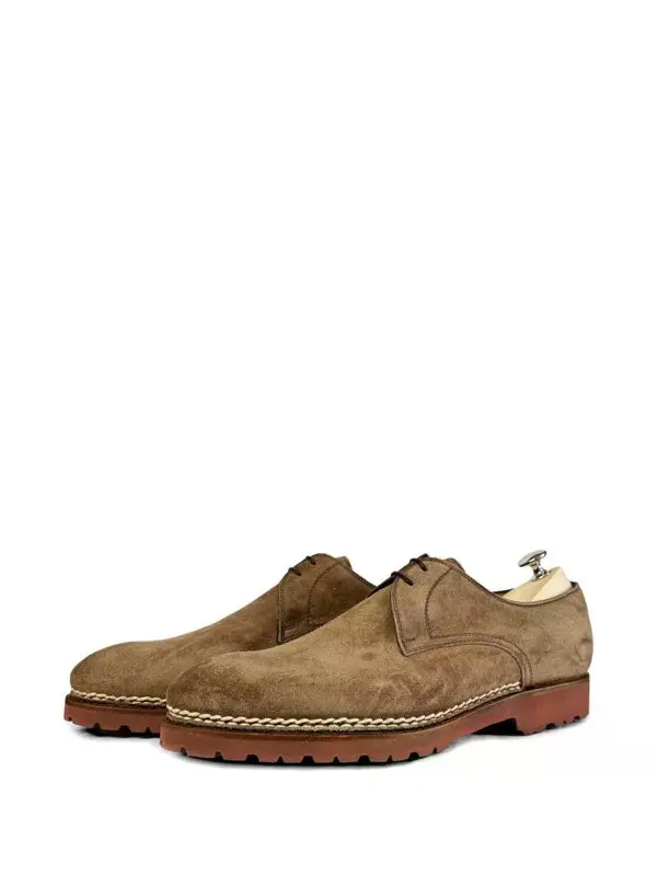 Bontoni Carnera Suede Derby Shoes