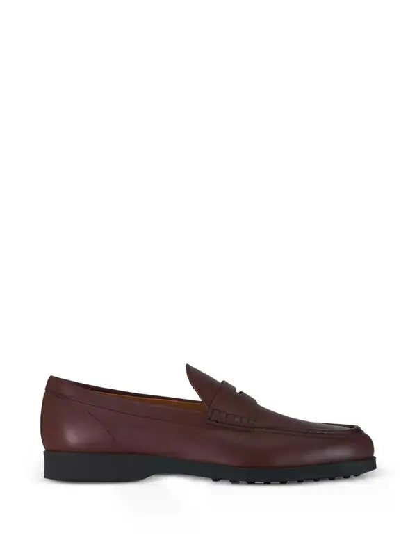 TOD'S Leather Penny Loafers