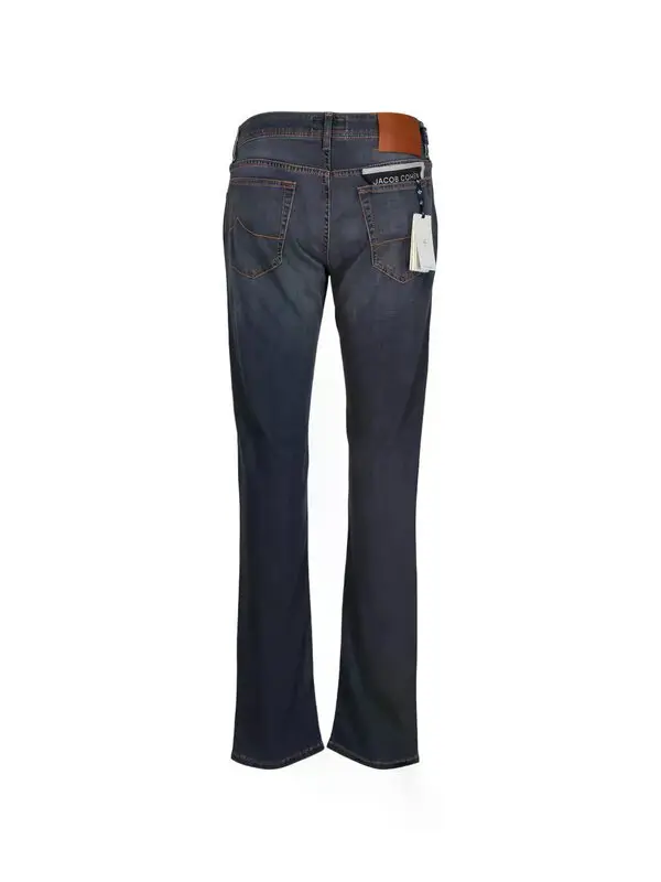 Jacob Cohen Faded Straight-leg Jeans