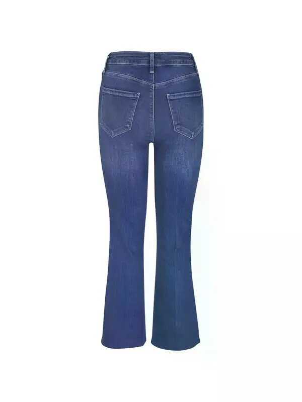 L'Agence Kendra Cropped Flare Jeans