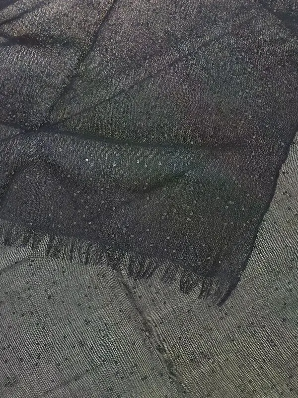 Brunello Cucinelli Sequin-embellished Cashmere Scarf