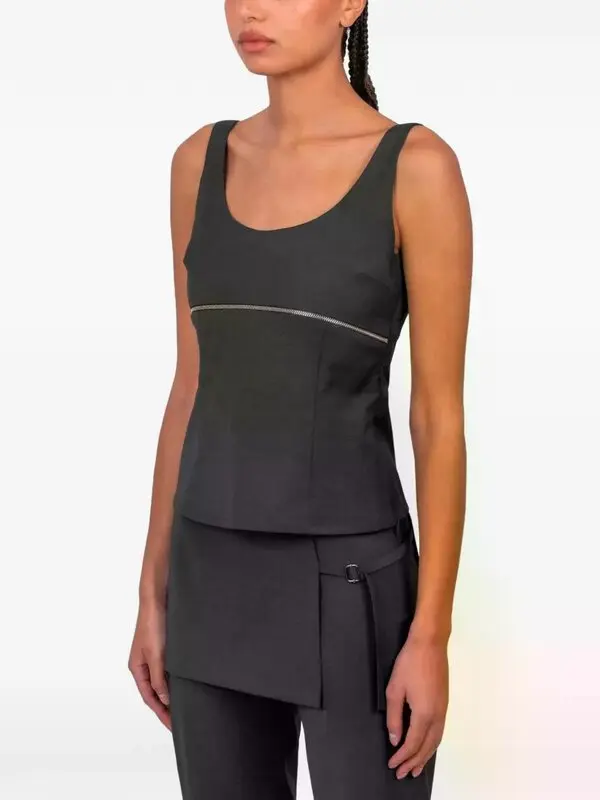 Paloma Wool Isee Zip-detail Top
