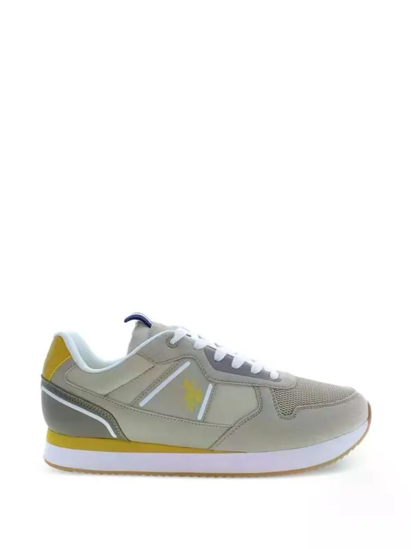 U.s. Polo Assn. Nobil Logo-patch Lace-up Sneakers