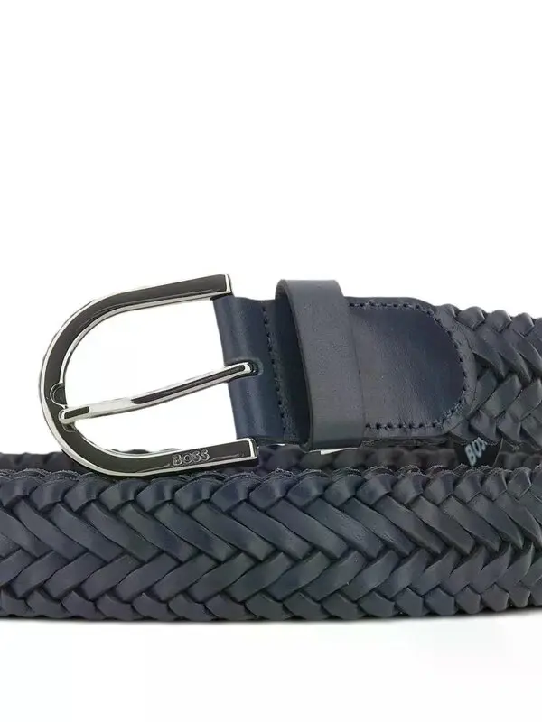 BOSS Woven Belt With Pin Buckle