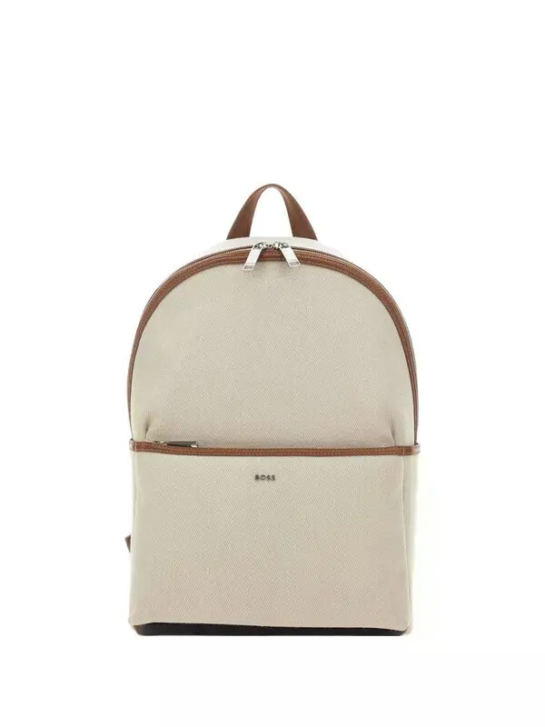 BOSS Canvas Backpack - Grey