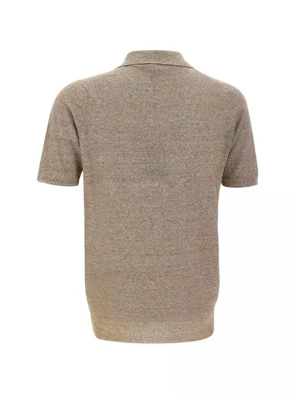 FILIPPO DE LAURENTIIS Mélange Polo Shirt