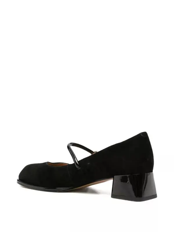 LINDA BAUMANN Button-embellished Pumps