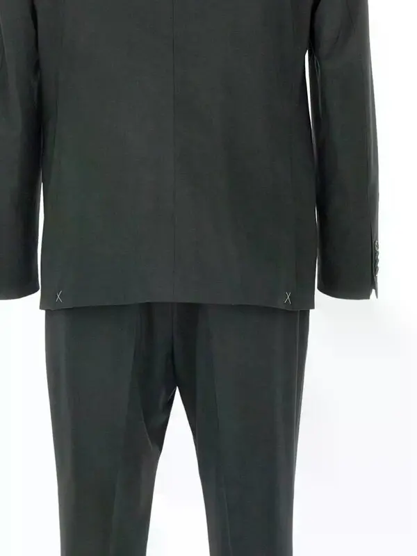 Corneliani Single-breasted Peak-lapel Suit - Green