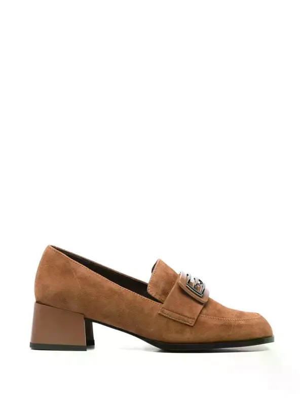 LINDA BAUMANN Suede Pumps