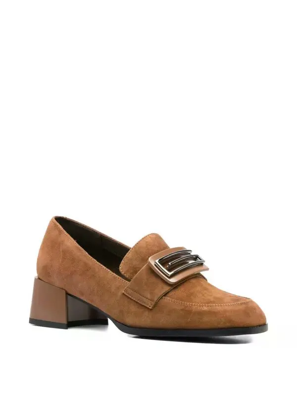 LINDA BAUMANN Suede Pumps