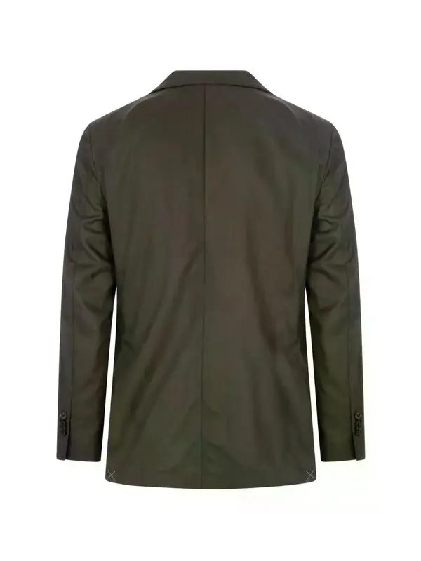 MONTECORE Double-breasted Peak-lapels Blazer