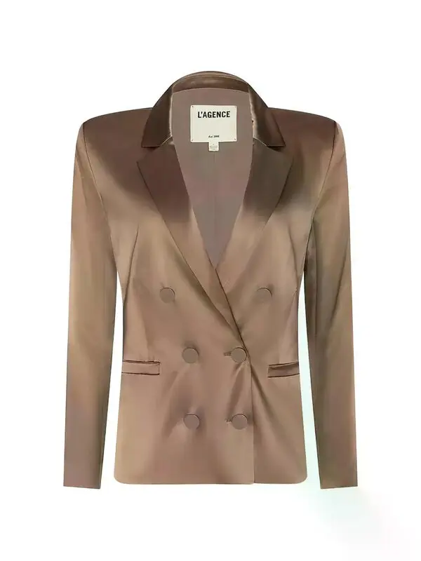 L'Agence Sena Double-breasted Blazer