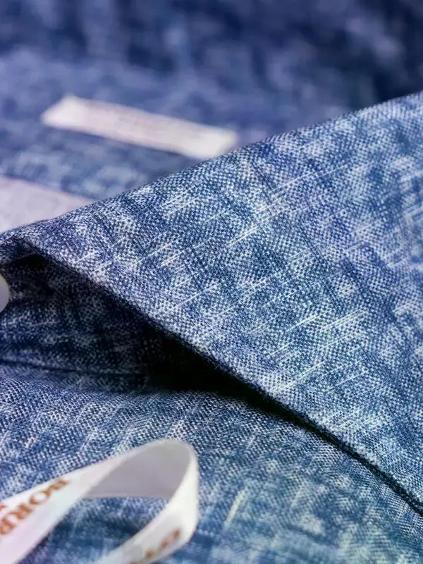 BORRIELLO NAPOLI Spread-collar Shirt