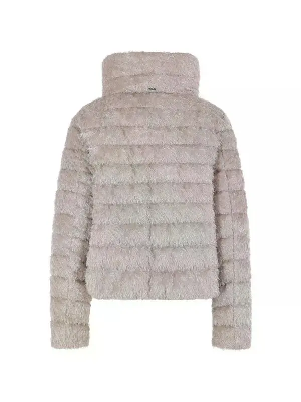 Herno Quilted Faux-fur Jacket