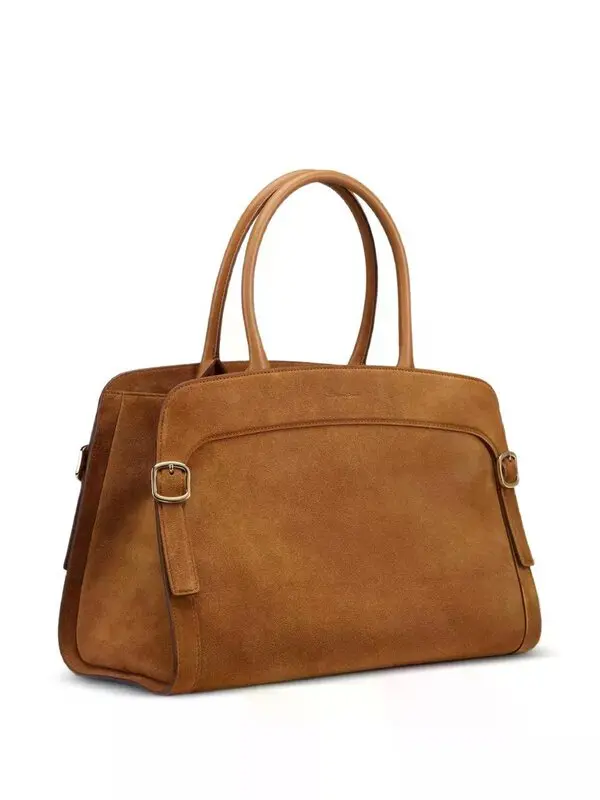Santoni Suede Shoulder Bag